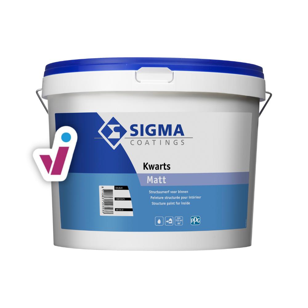 Sigma Kwarts Matt - Bestel deze structuurverf bij Tintrio!